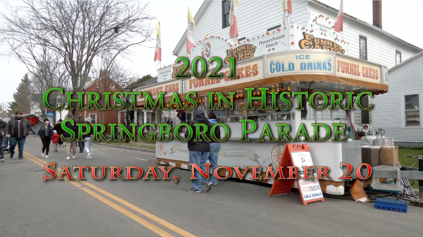 2021 Christmas in Historic Springboro Parade